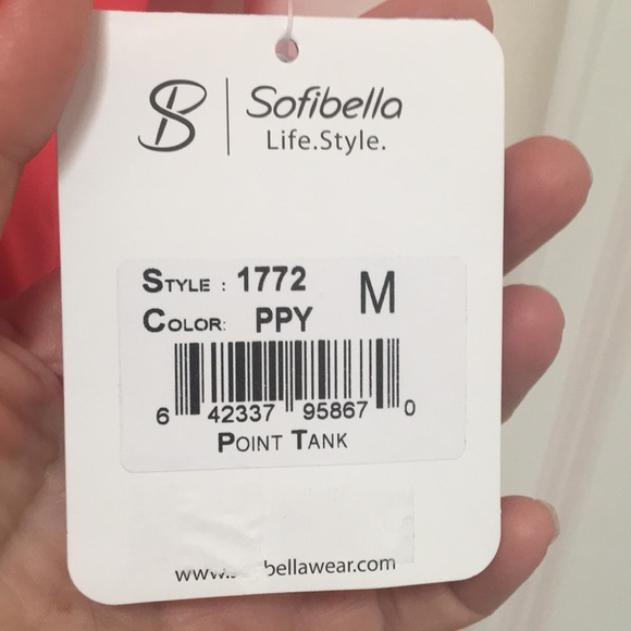 sofibella | Tops | Sofibella Athleticathleisure Tank In Poppy Nwt ...
